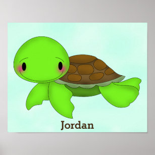 Baby Turtle Posters & Prints | Zazzle UK