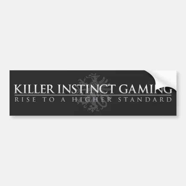 Killer Instinct Bumper Sticker | Zazzle