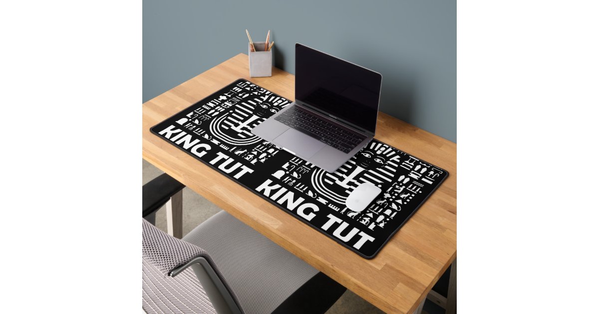 King tut pharaoh egyptian Hieroglyphic Alphabet Desk Mat | Zazzle
