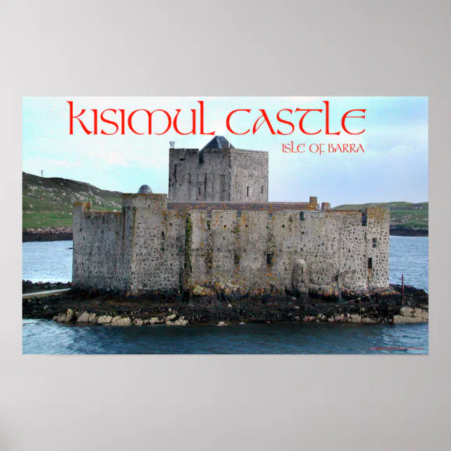 kisimul castle poster | Zazzle