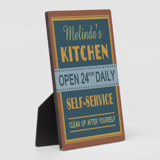 Kitchen Photo Plaques | Zazzle.co.uk