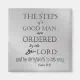 KJV Steps of a Good Man Bible Verse Magnet | Zazzle