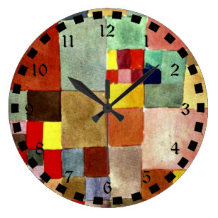 Cubism Wall Clocks | Zazzle UK