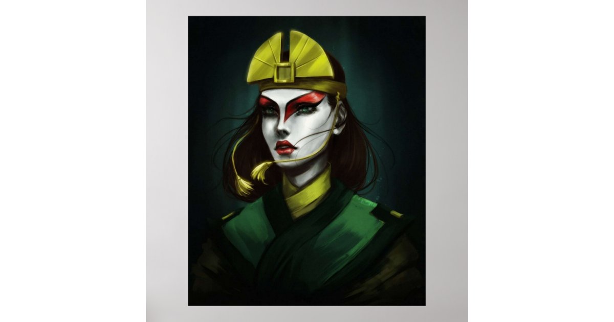 Kyoshi Avatar Poster | Zazzle