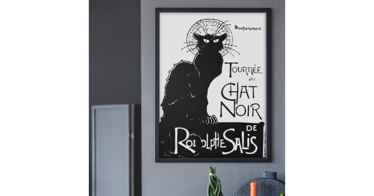 La tournée du Chat Noir Poster | Zazzle