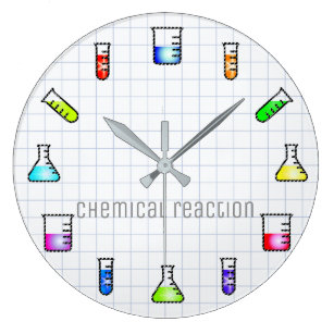 Chemistry Wall Clocks | Zazzle UK