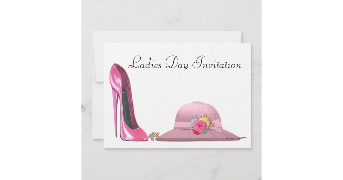 Ladies Day Invitation | Zazzle