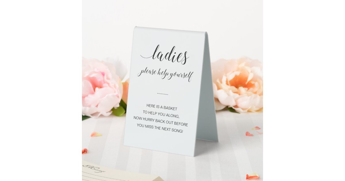 Ladies Personal Products Bathroom Basket Wedding | Zazzle
