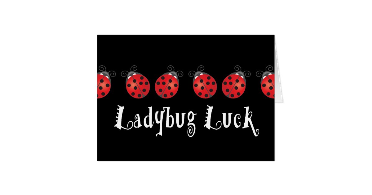 Ladybug Luck | Zazzle