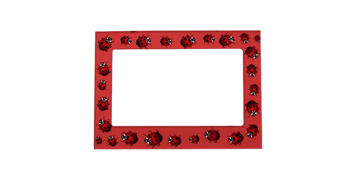 Ladybug Picture Frame Ladybird Art Frame | Zazzle