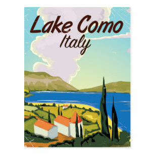 Lake Como Postcards | Zazzle UK