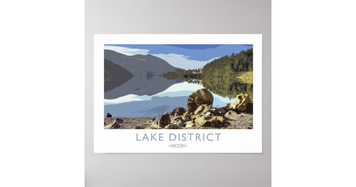 Lake District Railway Poster | Zazzle