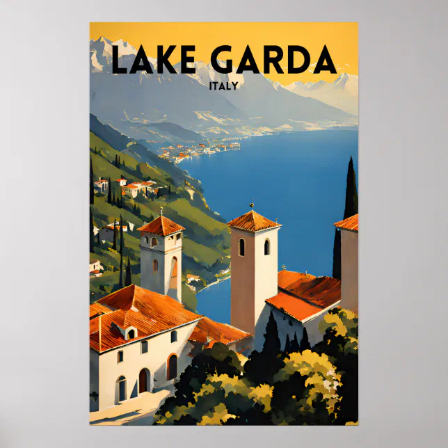 Lake Garda Italy Poster | Zazzle