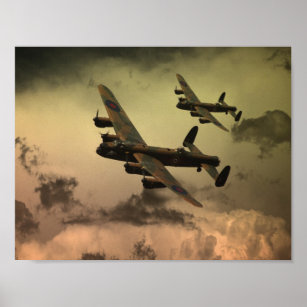 Lancaster Bomber Posters & Prints | Zazzle UK
