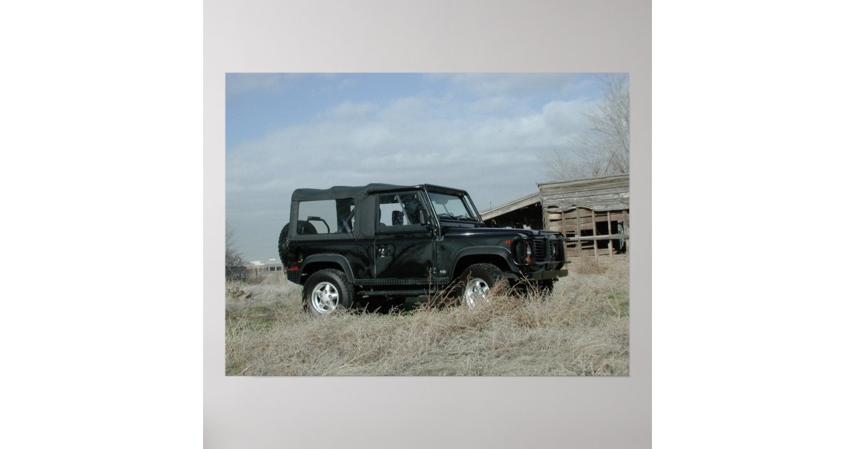Land Rover Defender 90 Poster | Zazzle