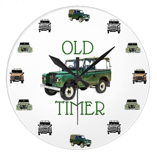 Land Rover Series Clock | Zazzle.co.uk