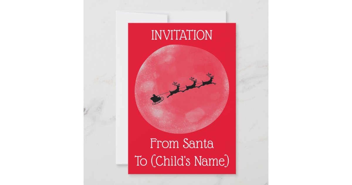 Lapland Reveal Letter, Lapland Reveal Invitation | Zazzle