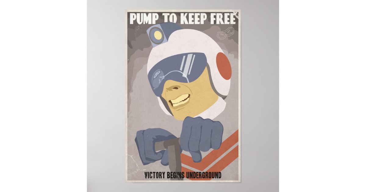 Large - Arcade game propaganda poster | Zazzle