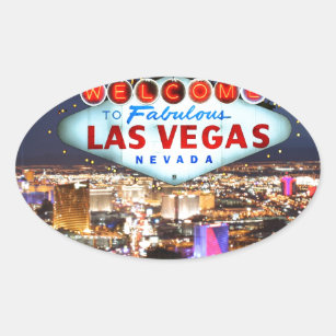 Las Vegas Stickers & Labels | Zazzle UK