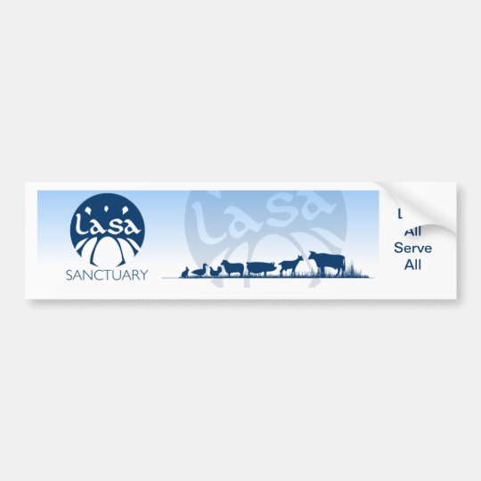 Lasa Bumpersticker Bumper Sticker | Zazzle.co.uk