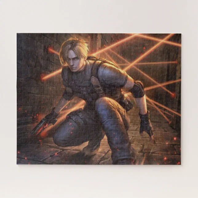 Laser Flip Leon Jigsaw Puzzle | Zazzle
