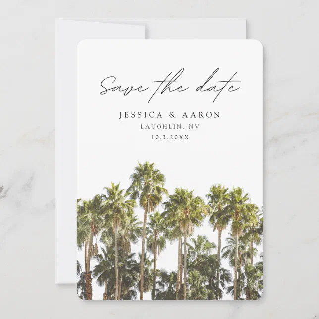 Laughlin Wedding Nevada Save the Date Invitation | Zazzle