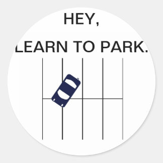 Bad Parking Stickers | Zazzle.co.uk
