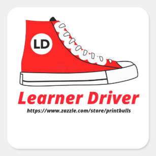 Learner Stickers & Labels | Zazzle UK