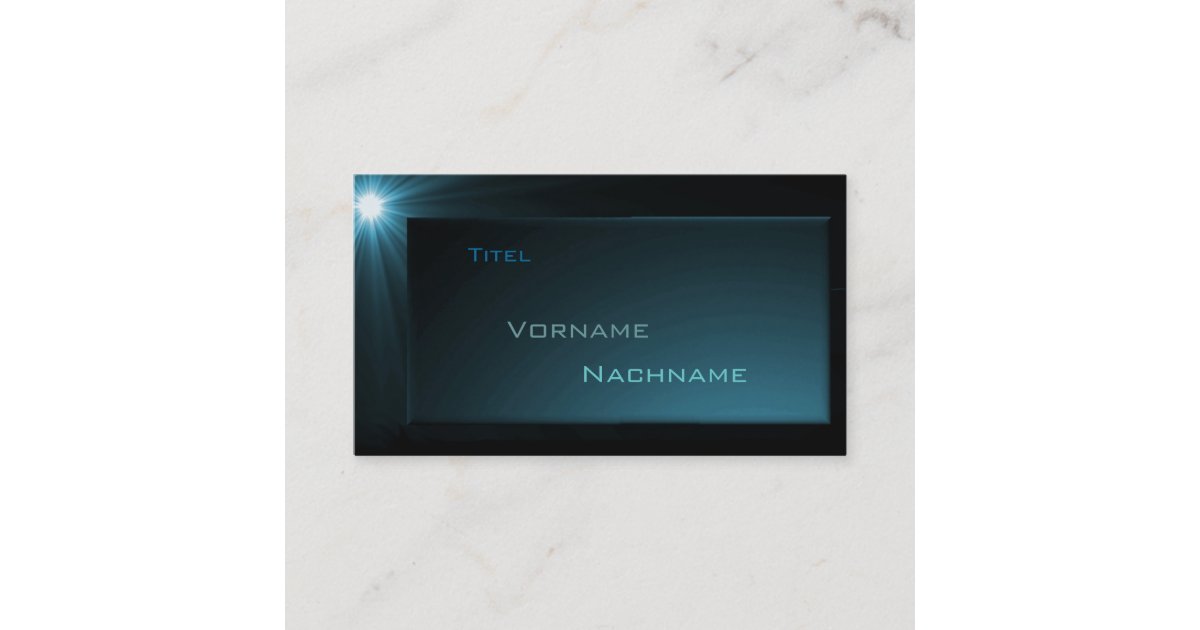 LED BUSINESS CARD | Zazzle