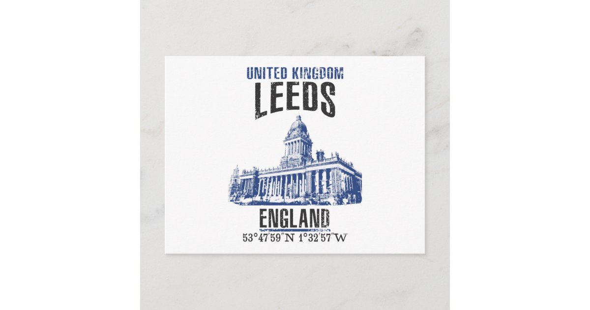 Leeds Postcard | Zazzle