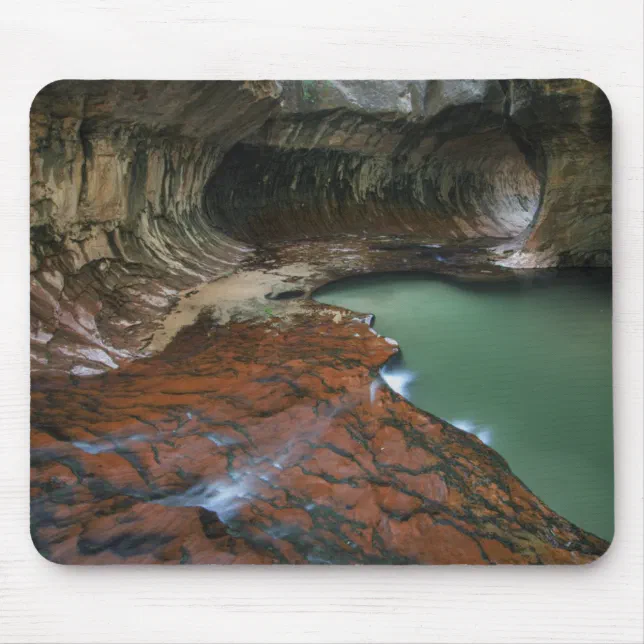 Left Fork | Zion National Park, Utah Mouse Mat | Zazzle