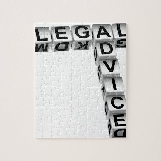 Legal Advice Dice Graphic Jigsaw Puzzle | Zazzle.co.uk