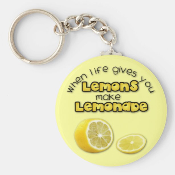 Lemon Key Rings & Keychains | Zazzle UK