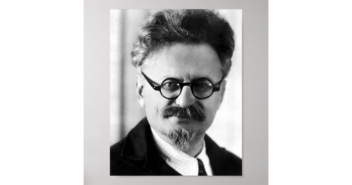Leon Trotsky Portrait Poster | Zazzle