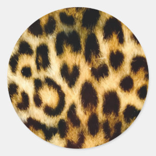 Leopard Skin Stickers & Labels | Zazzle UK