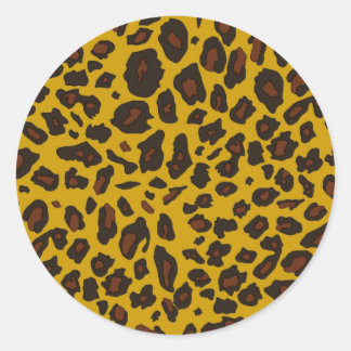 Leopard Print Stickers | Zazzle.co.uk