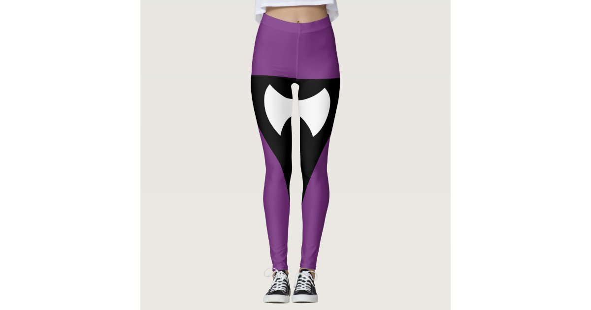 Lesbian Labrys Pride Flag Leggings Zazzle