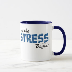 Funny Stress Coffee & Travel Mugs | Zazzle UK