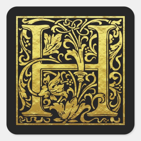 Letter H Stickers & Labels | Zazzle UK