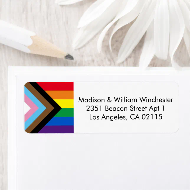 Lgbtq inclusive rainbow gay pride flag custom | Zazzle