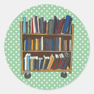 School Library Stickers & Labels | Zazzle UK