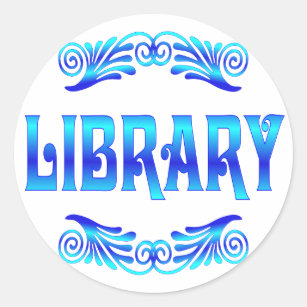 School Library Stickers & Labels | Zazzle UK