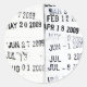Library Date Stamp Stickers | Zazzle