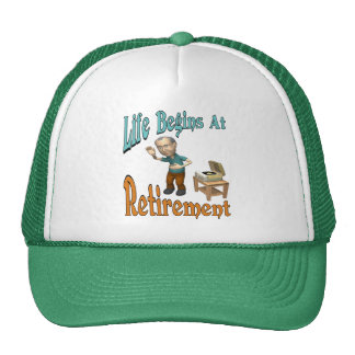 Retirement Hats & Retirement Trucker Hat Designs | Zazzle.co.uk