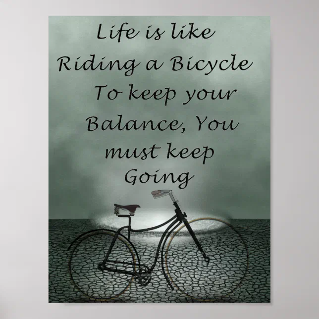 Life Inspirational motivational quote Poster | Zazzle