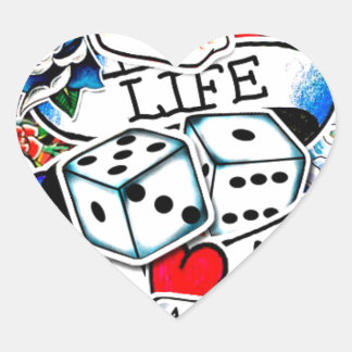 Life Is A Gamble Stickers | Zazzle.co.uk
