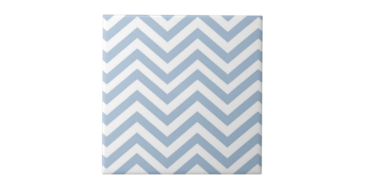 Light Blue Grunge Textured Chevron Tile | Zazzle