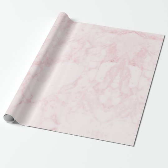 Light Pink Marble Gift Wrapping Paper | Zazzle.co.uk