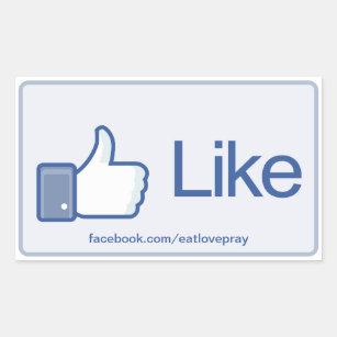 Facebook Like Stickers & Labels | Zazzle UK