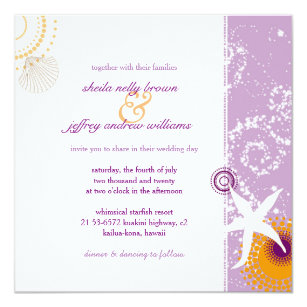 Funky Wedding Invitations | Zazzle.co.uk